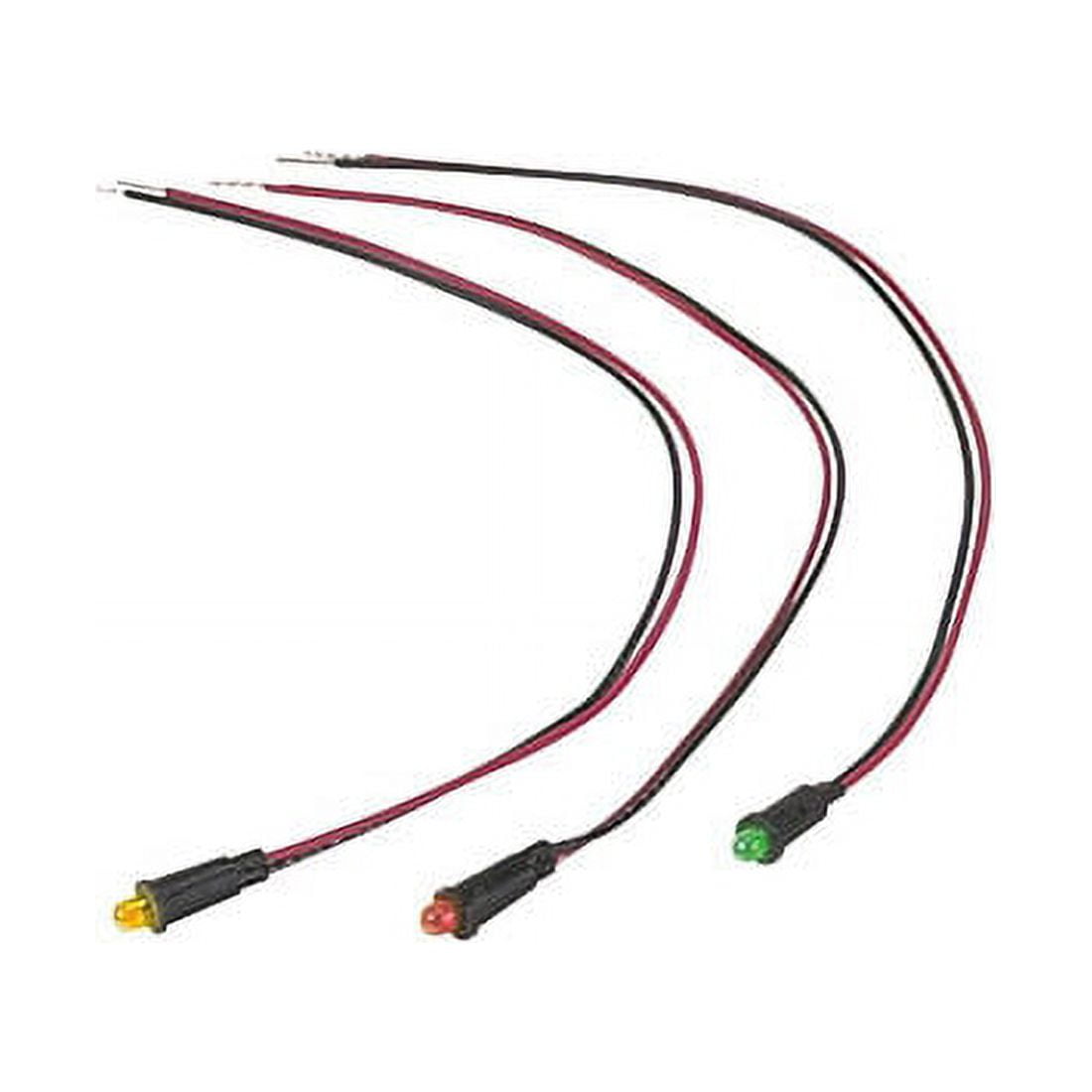 Universal Amber LED Indicator Light Bulb, 5/32 Inch - Walmart.com