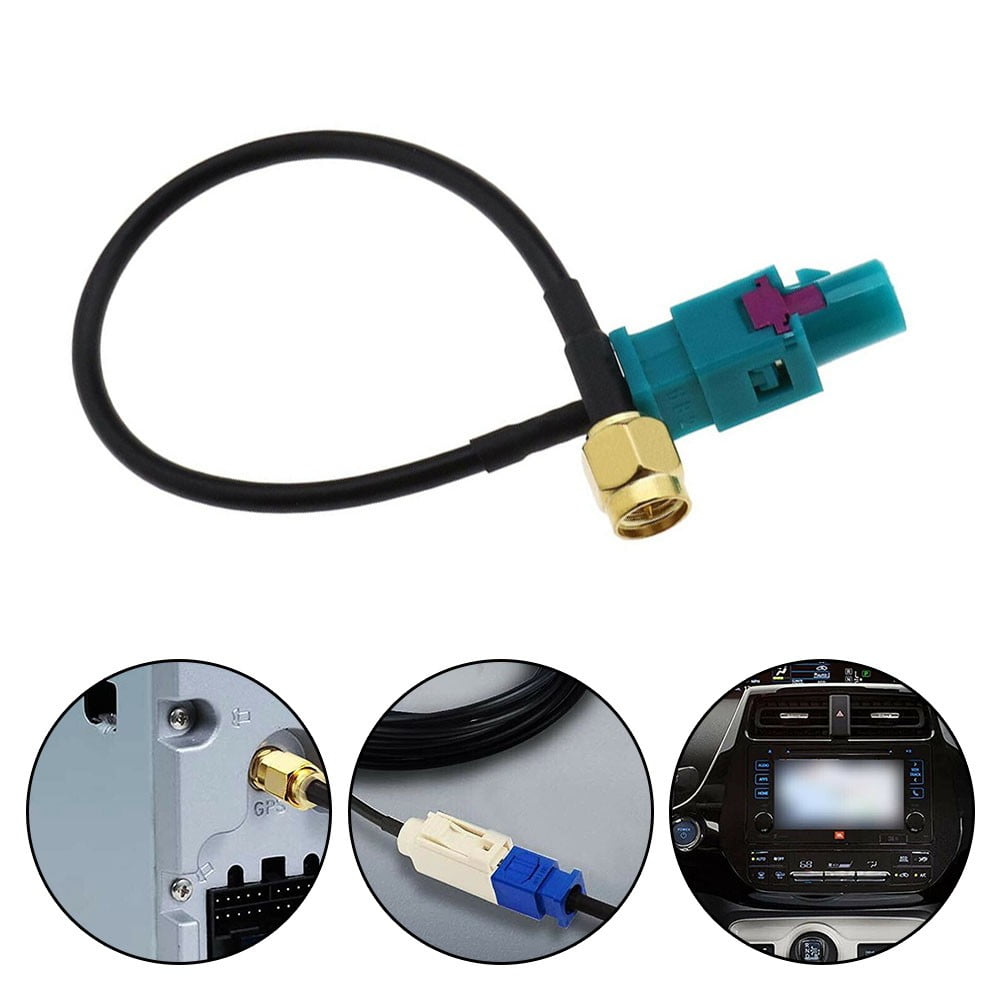 Universal Antenna Adapter Cable Z Male To Sma Male For Gsm Gps Dab ...