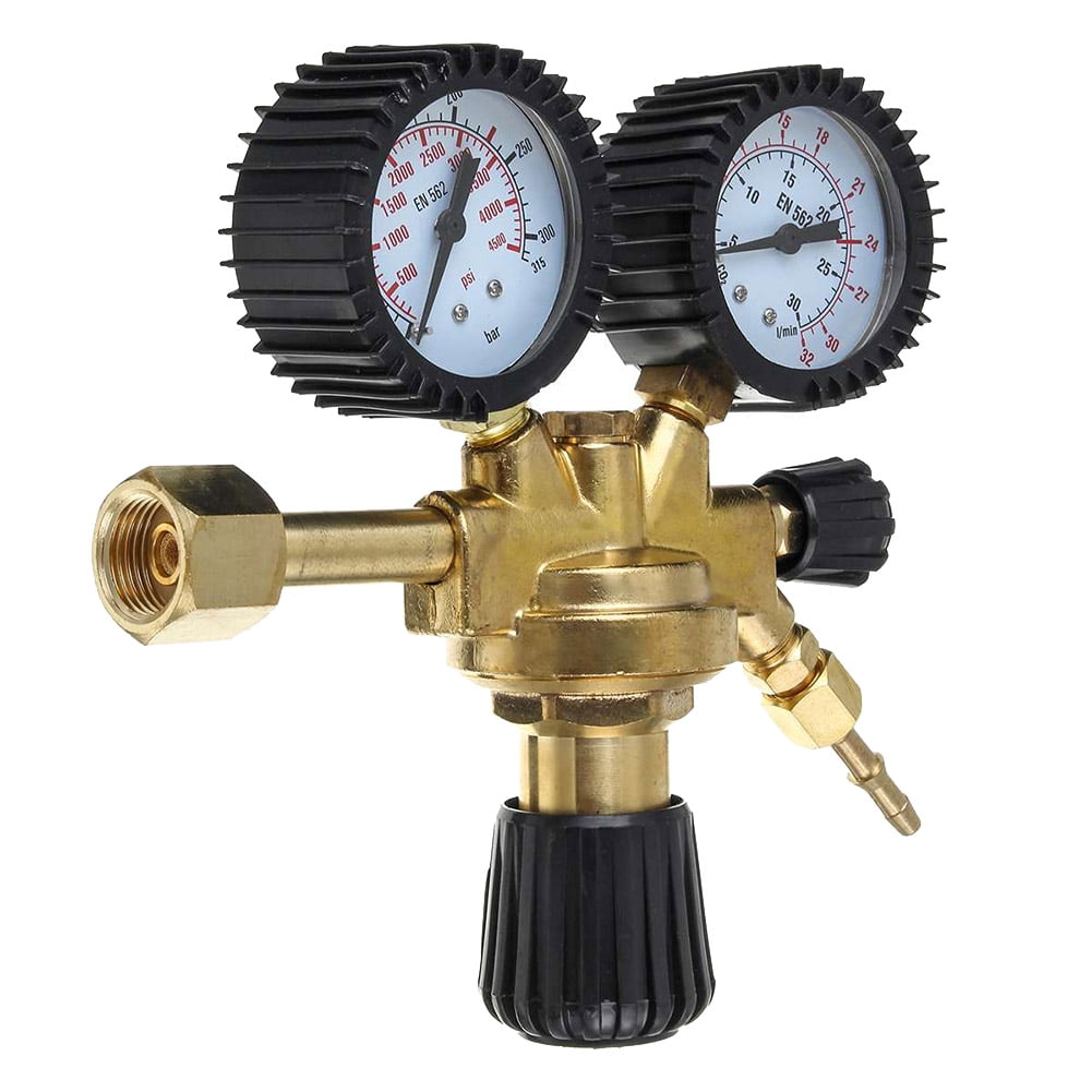 Universal Argon AR CO2 Mig Tig Flow Meter Gas Regulator Flowmeter ...