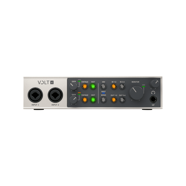 Universal Audio VOLT-2 4 in/4-out USB-C Audio Interface - UA-VOLT-2-U ...