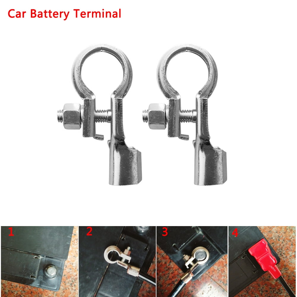 Universal Auto Car Battery Negative Positive Terminal Brass Connector ...