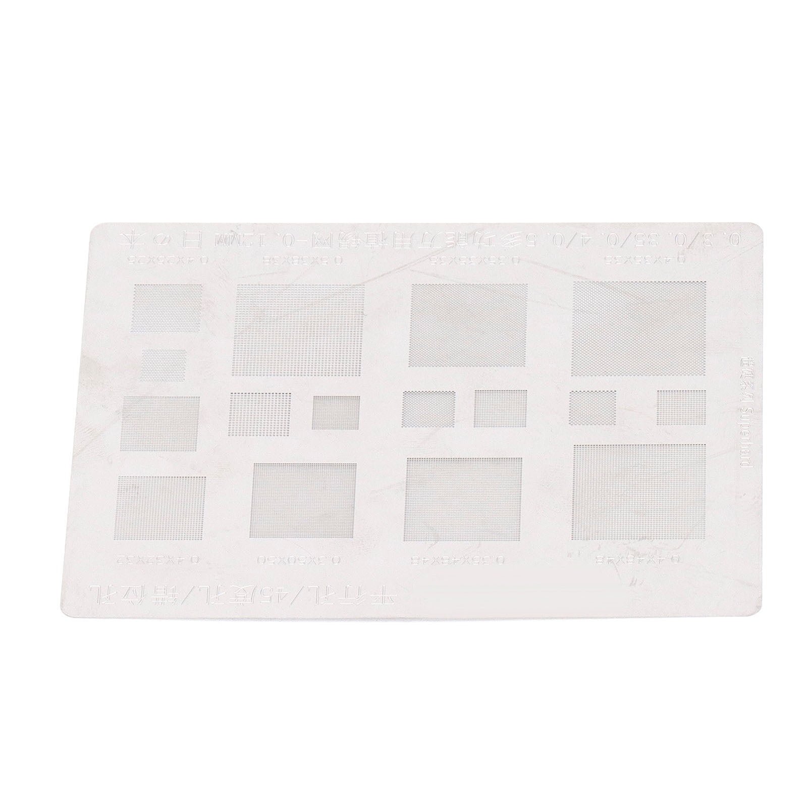 Universal BGA Reballing Stencil Multifunctional Tin Mesh Solder ...