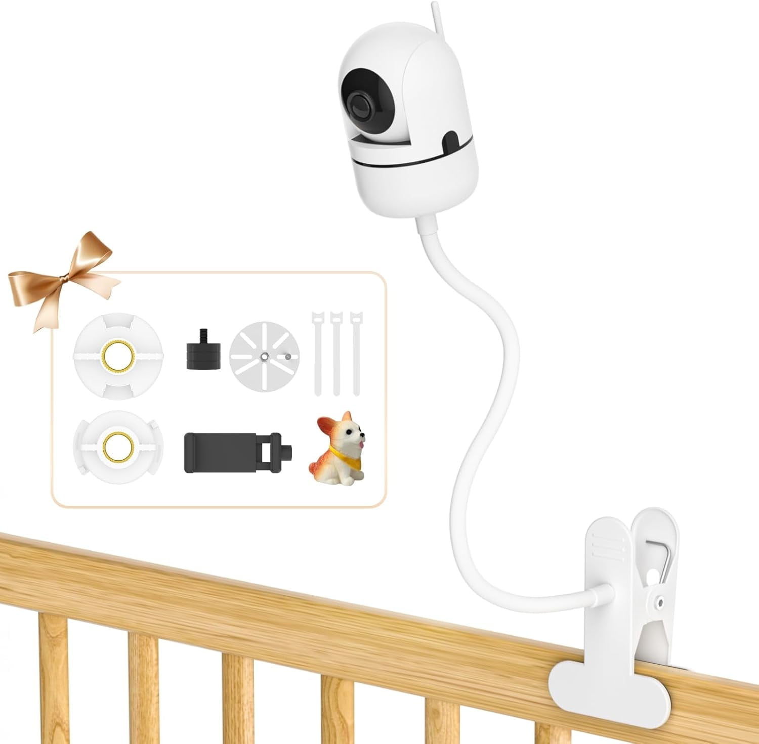 Universal Baby Monitor Mount for HelloBaby, Infant Optics, ANMEATE ...