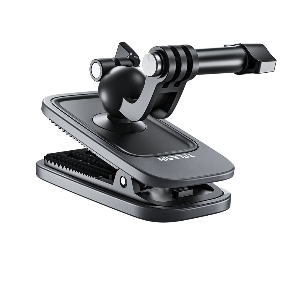 Universal Backpack Clip - 360° Adjustable, Magnetic Mount for Action ...