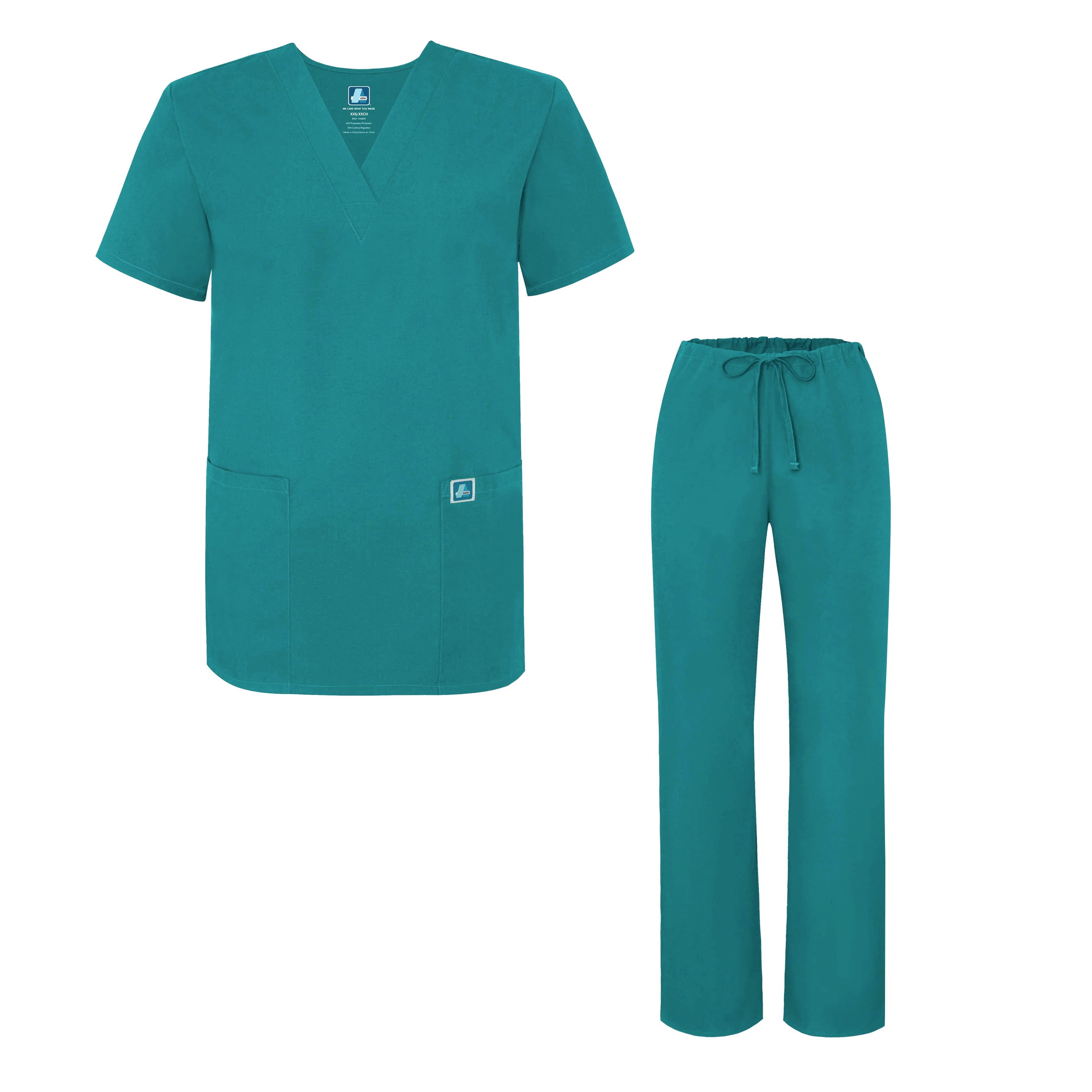 Universal Basics by Adar Unisex Scrub Set - Walmart.com