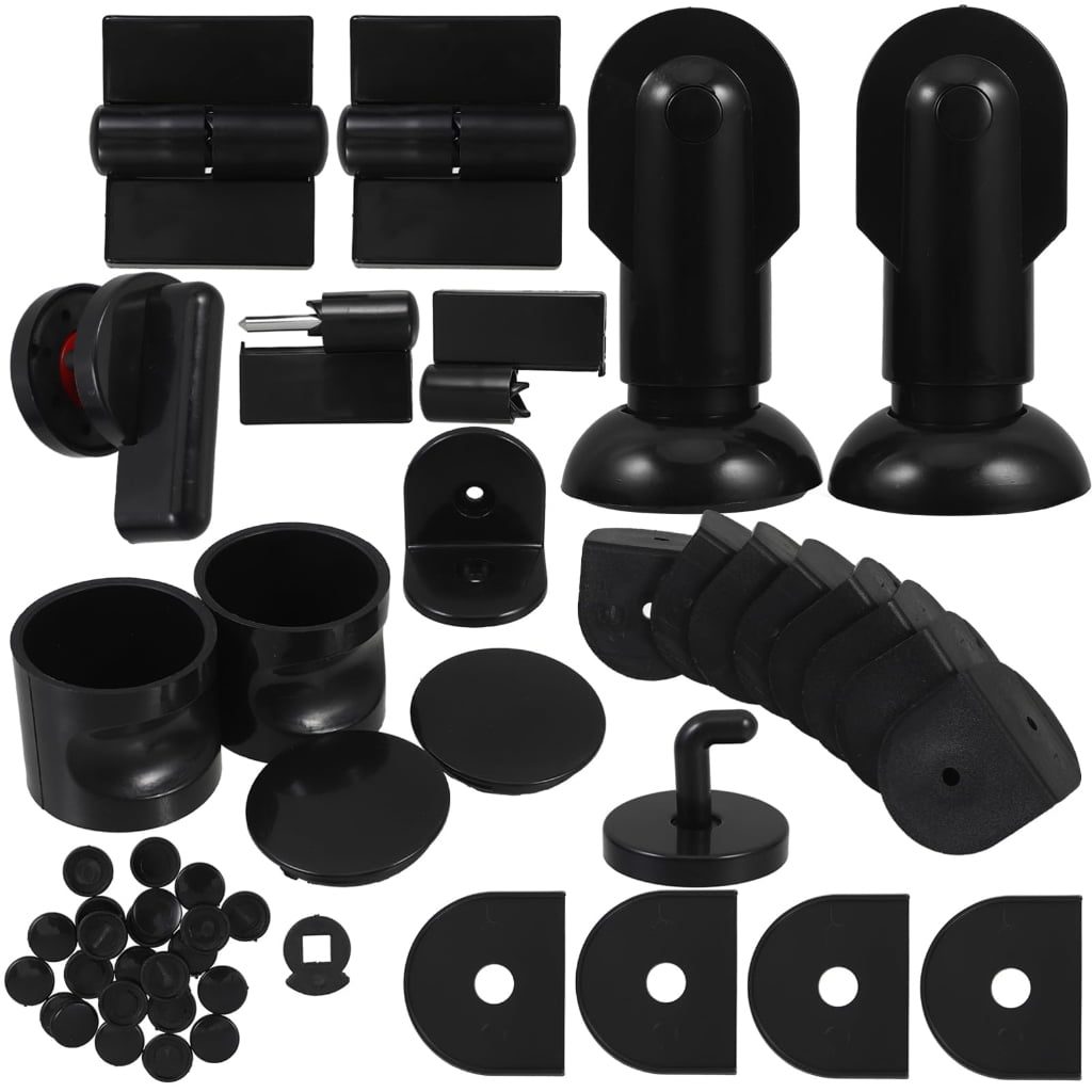 Universal Bathroom Partition Legs & Brackets Set Not Scratch Designs ...