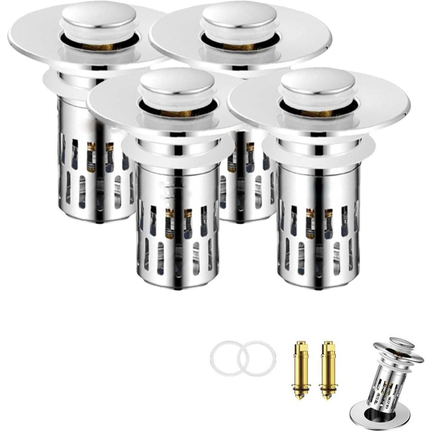 Universal Bathroom Sink Drainage Kit, Multi-purpose Drainage Filter Pop ...