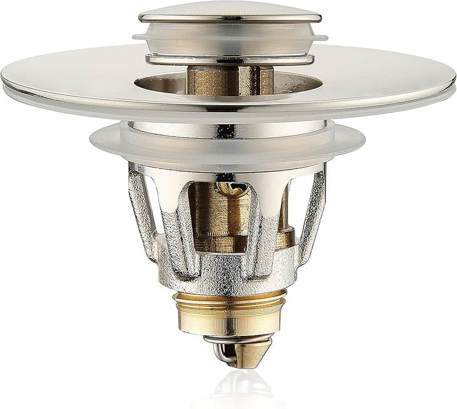 Universal Bathroom Sink Stopper - Bounce Wash Basin Drain Filter ...