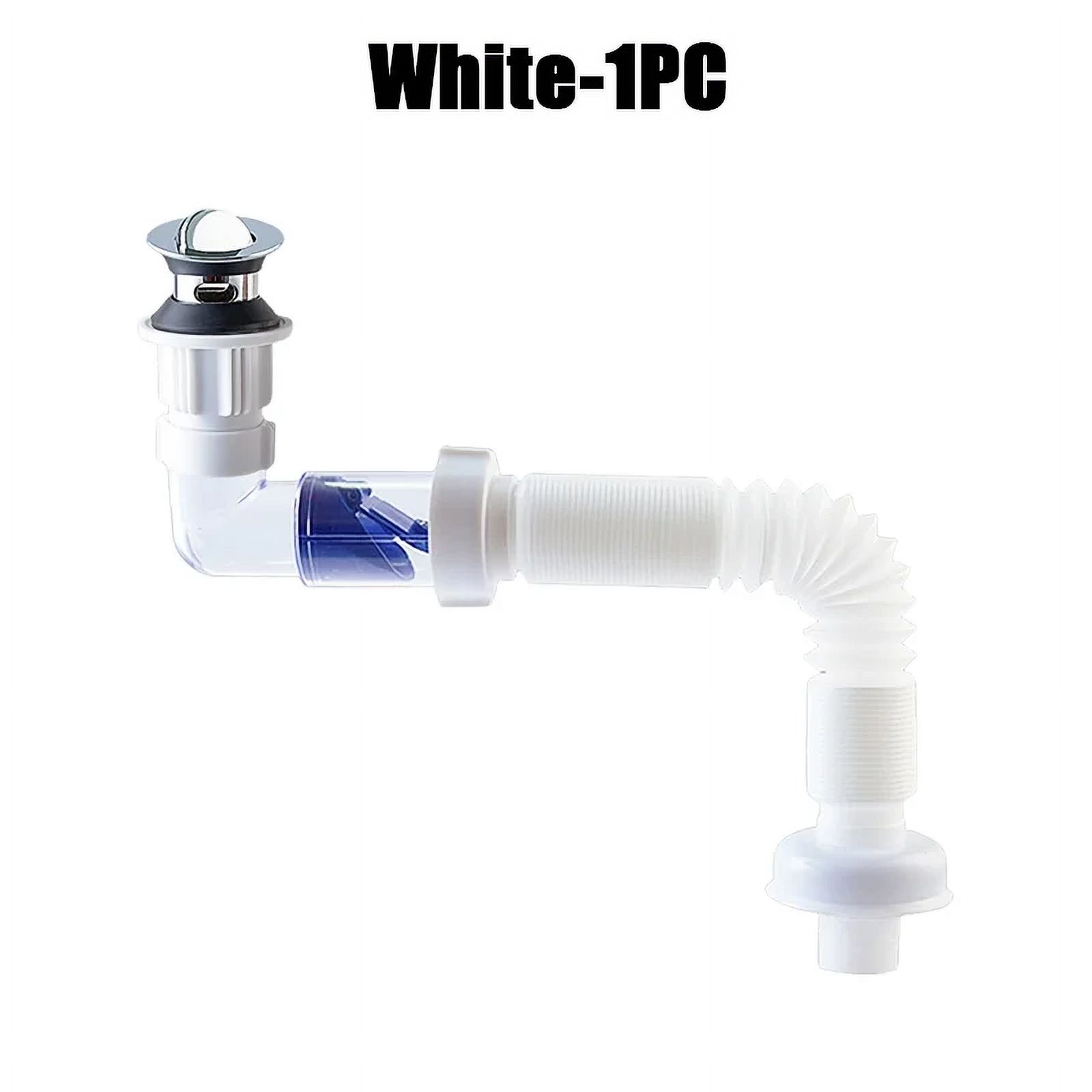 Universal Bathroom Washbasin Anti Blockage Drain Pipe Flexible ...