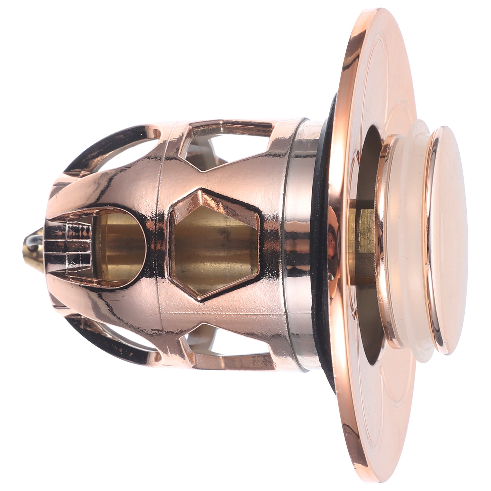 Universal Bathtub Gold Stoppers Drain Plug Wash Basin Drainer Valuables ...