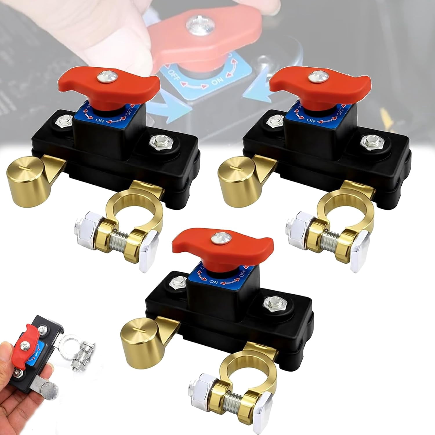 Universal Battery Disconnect & Leak Protector, 12V/24V Waterproof ...