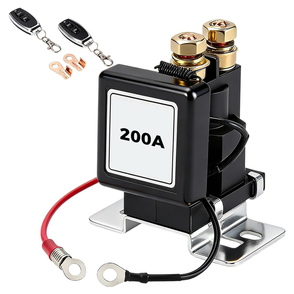 Universal Battery Switch Relay, 2026 New Remote Batterys Disconnect ...