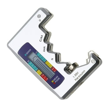 Tester Capacity Meter Digital Display Tool For AA AAA 6F22 9V 1.5V ...
