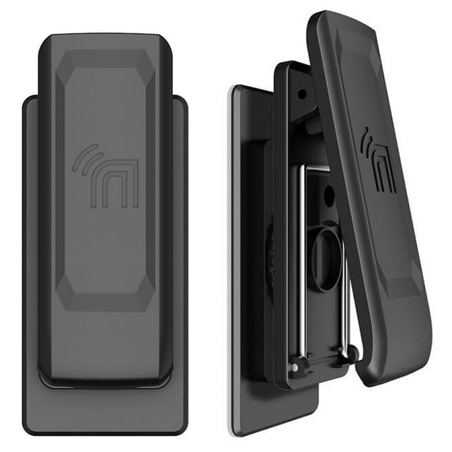 2-PACK Universal Belt Clip by Nakedcellphone, Rotatable with Kickstand ...