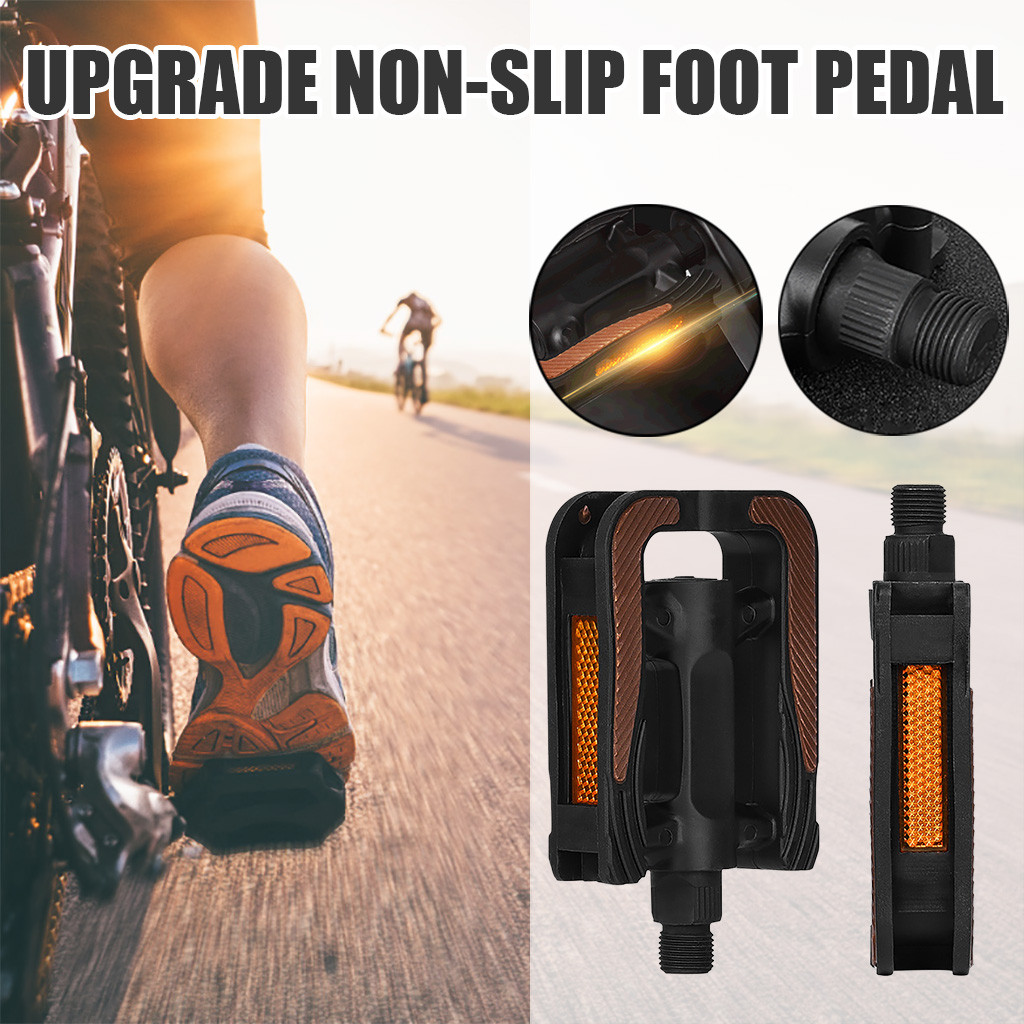 Universal Bicycle Pedals, Heavy-duty Aluminum Construction, Locking ...
