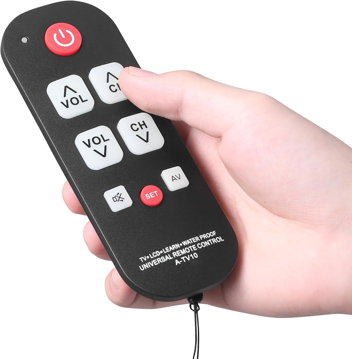 Universal Big Button TV Remote for Seniors, Elderly - Simple Remote ...