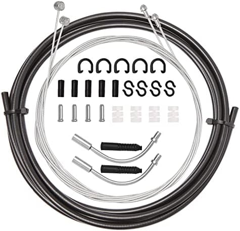 Universal Bike Brake Cable Housing Kit With 1 Set Bicycle Brake Line, 2 ...