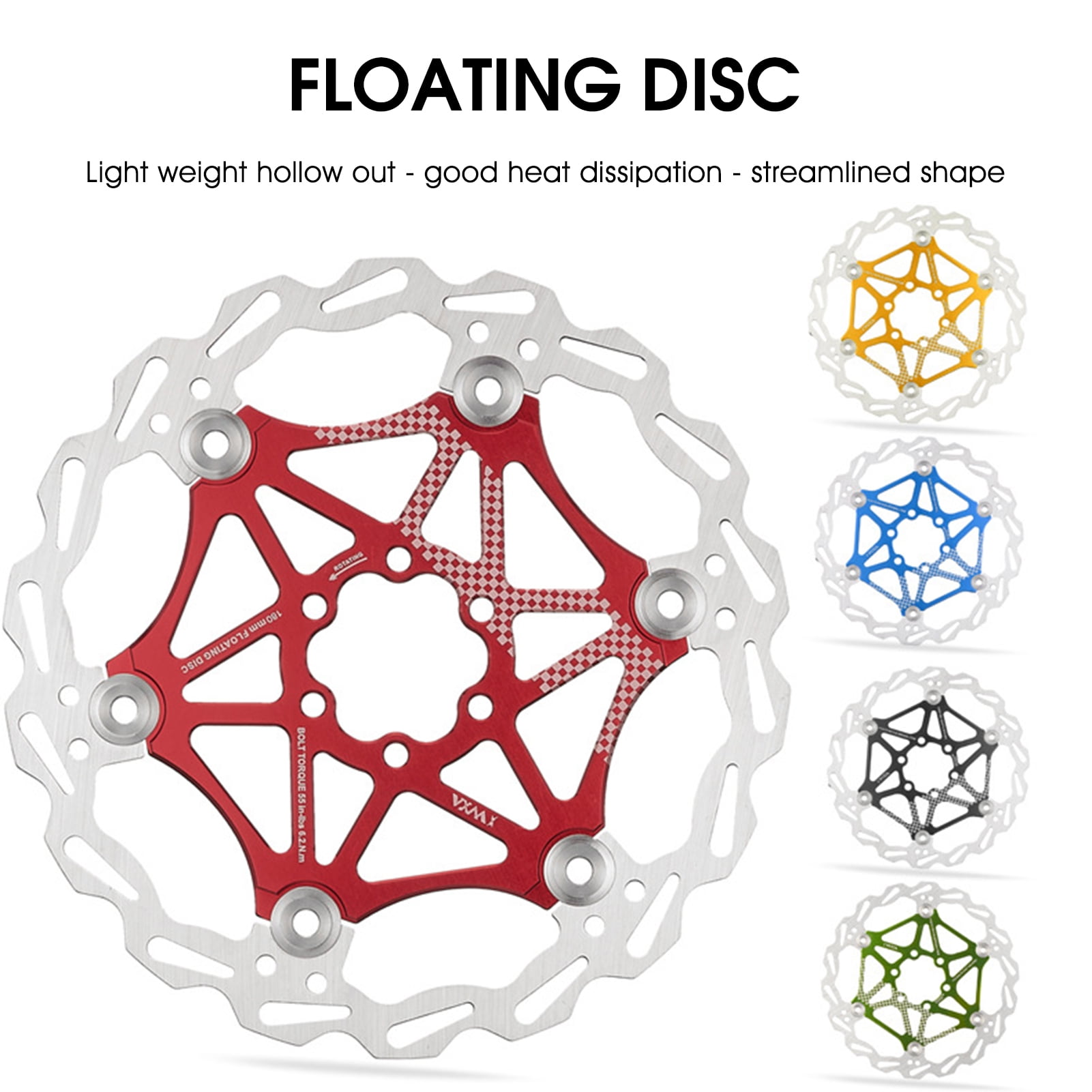 Universal Bike Brake Rotor Enhanced Angle Design Tensile-resistant Good ...