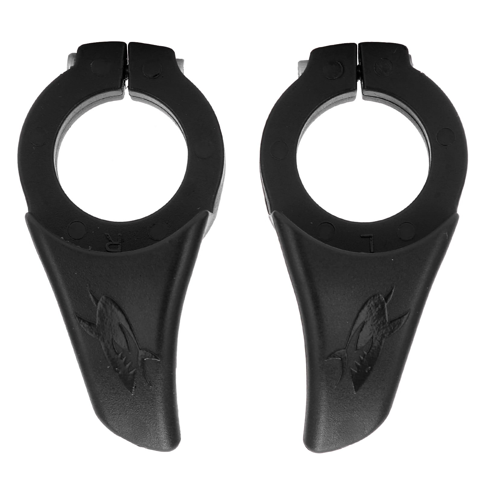 Universal Bike Extended Bar Ends Ergonomic Design for Mountain Bikes ...
