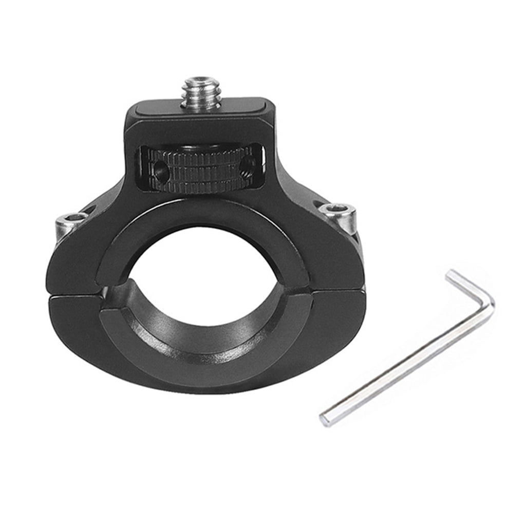Universal Bike Mount for Action Cameras With Toolless Adjustment and 1/4 Screw Compatibility for ...