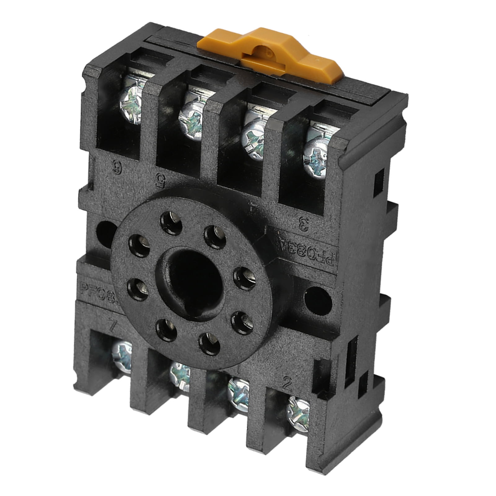 Universal Black 8-pin Relay Wear- Plastic Power Relay Base Bracket ...