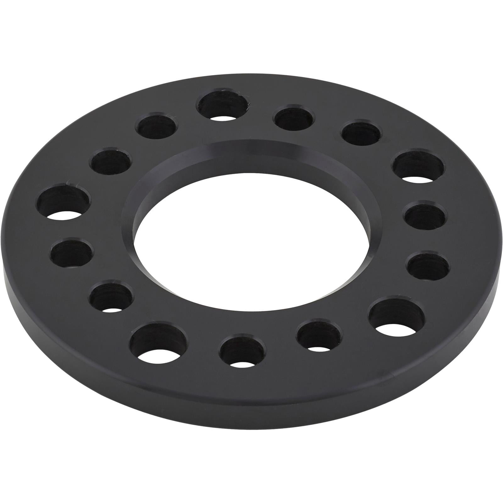 Universal Black Anodized Aluminum Wheel Spacer, 1/2 Inch Thick - Fits 5 ...