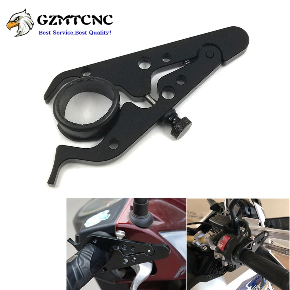 Universal Black Motorcycle Cnc Cruise Control Throttle Lock Assist ...