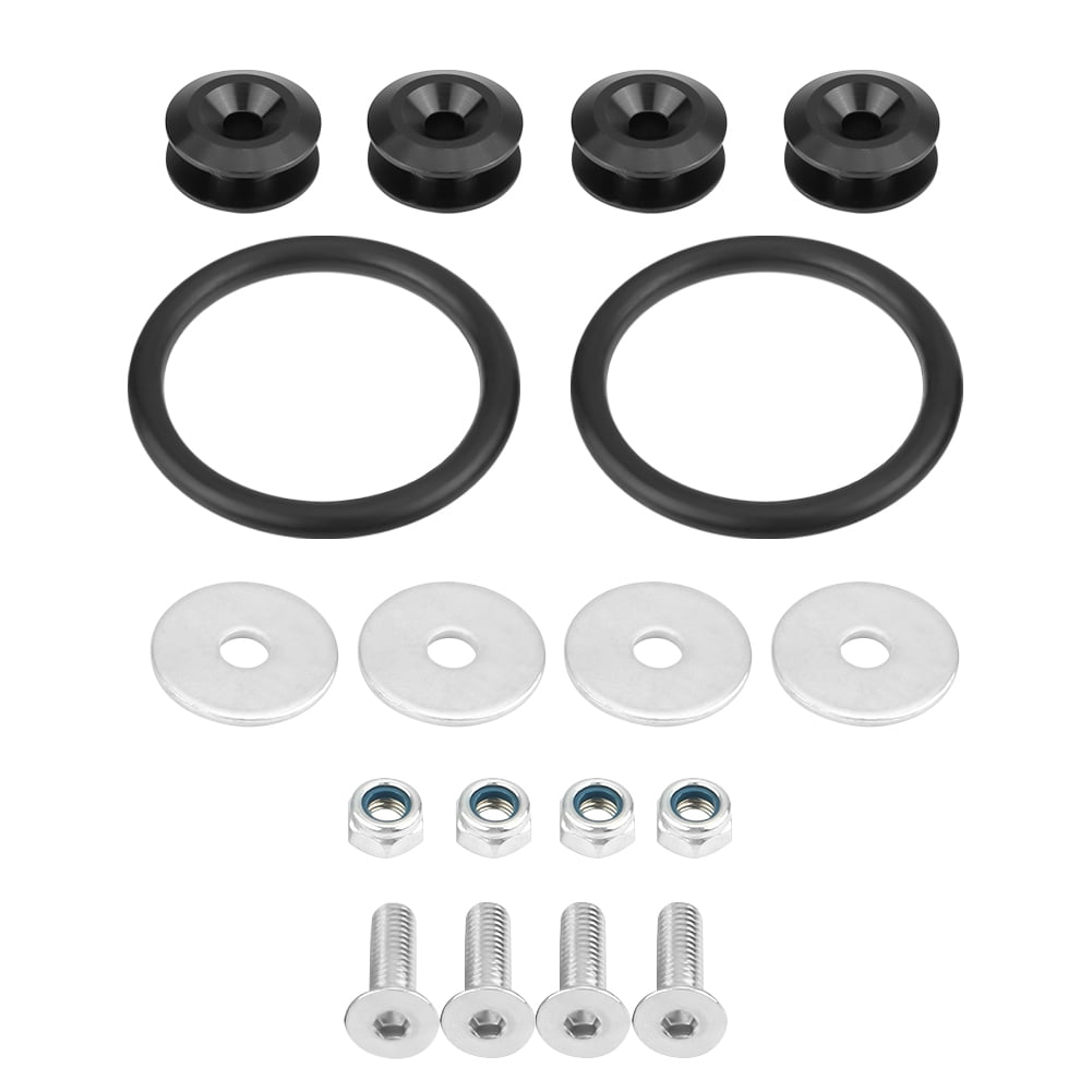 Universal Black Quick Release Fasteners Bolts Washers for Front Rear ...