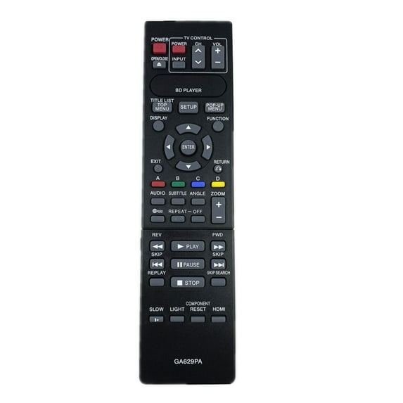 Universal BluRay DVDs Remote Control with High Sensitivity Button and ...