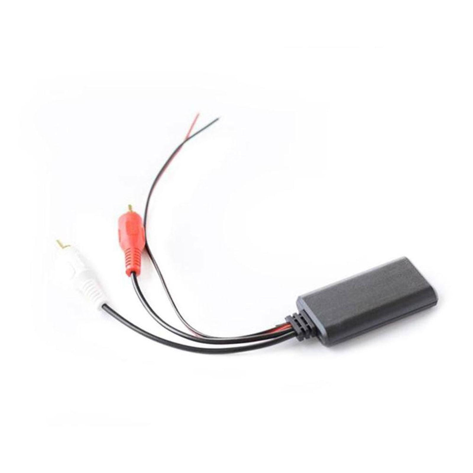 Universal Bluetooth AUX Receiver Module 2 RCA Cable Radio Car Adapter ...