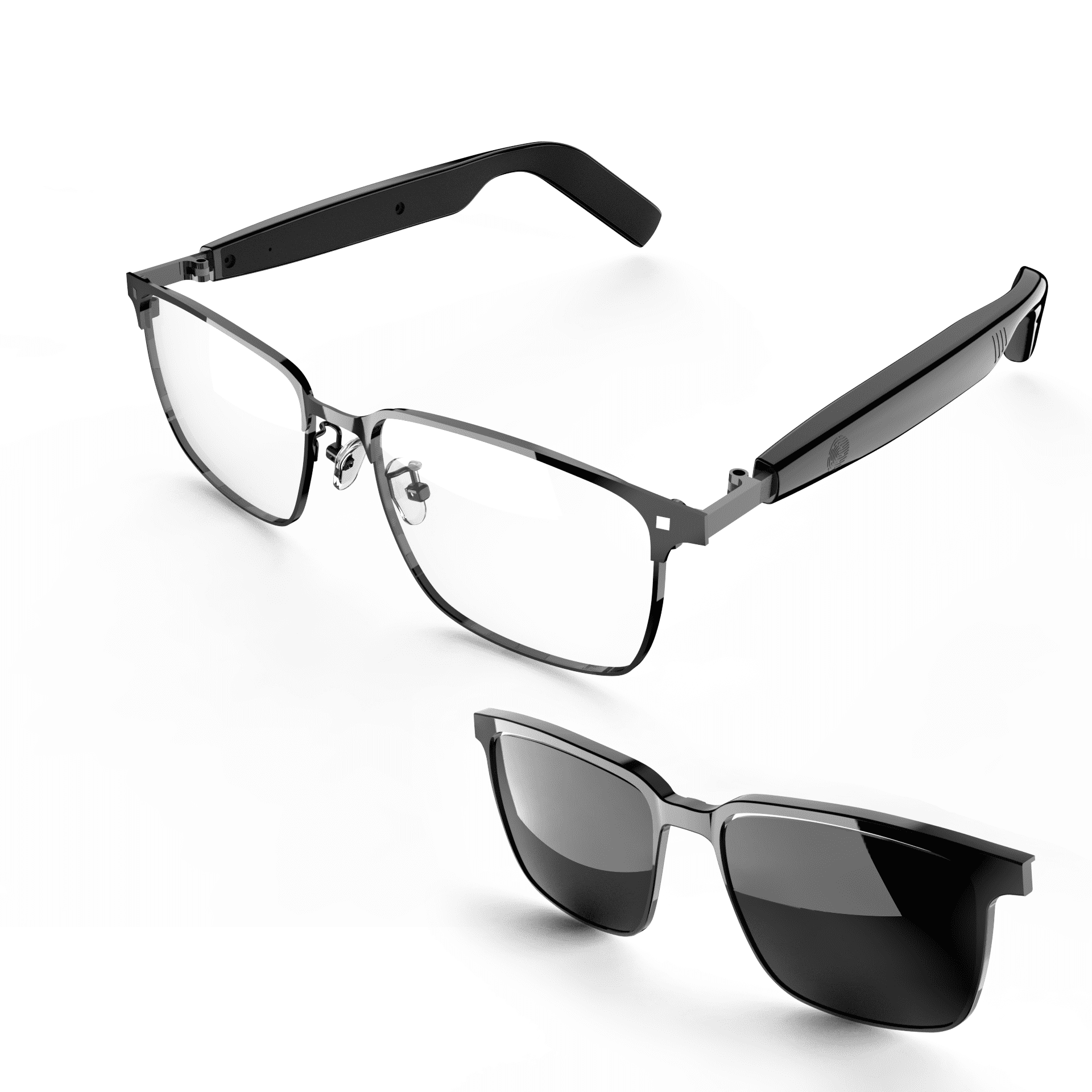 Universal Bluetooth Audio Smart Glasses, Blue Light Glasses for Women ...