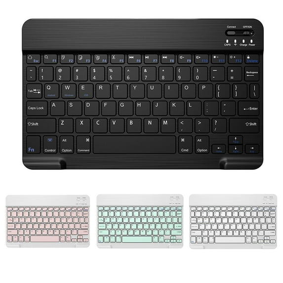 Universal Bluetooth Keyboard Multi-Device Wireless Keyboard for Windows ...
