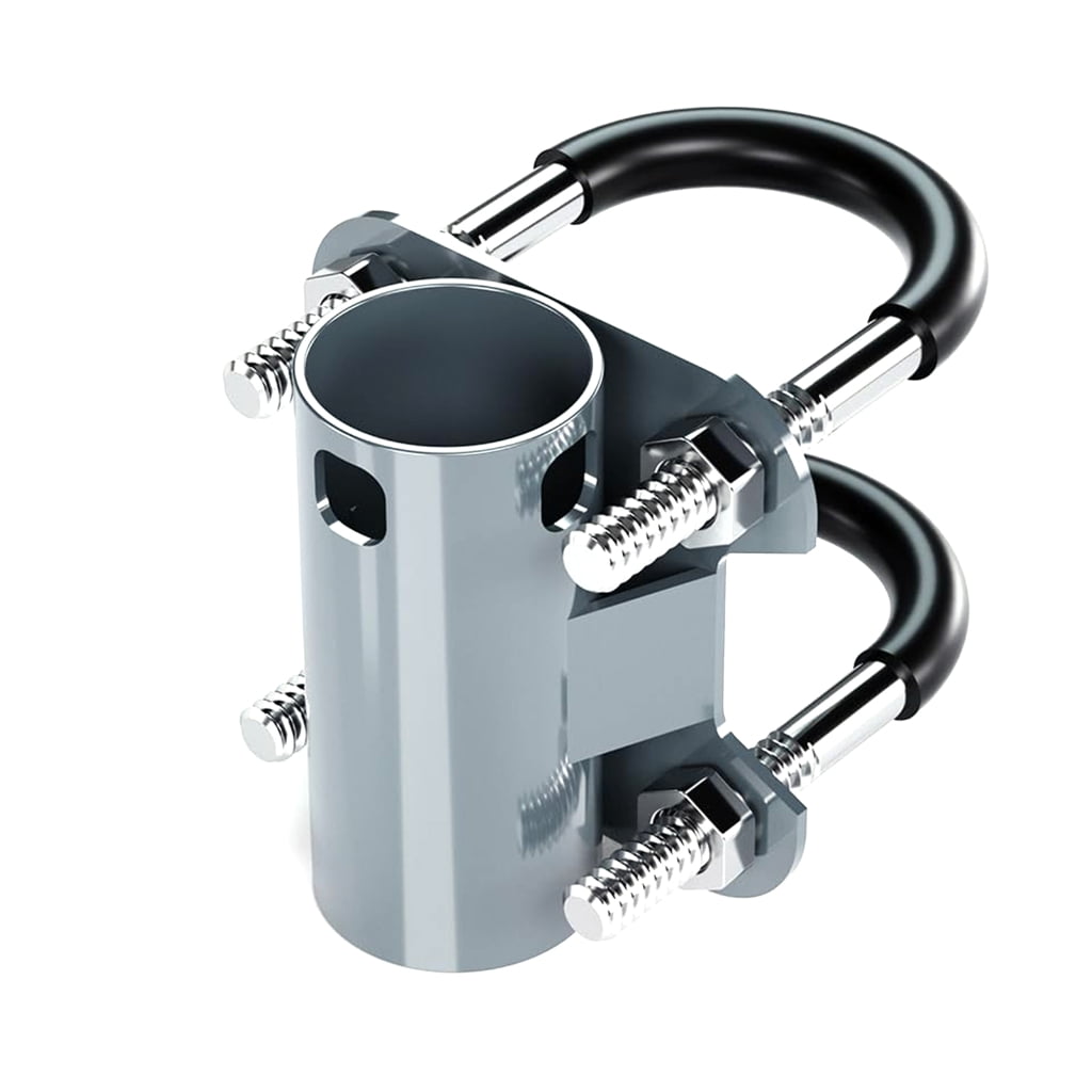 Universal Bolt Clamp Antennas Mount Brackets Adjustable Heavy Steel ...