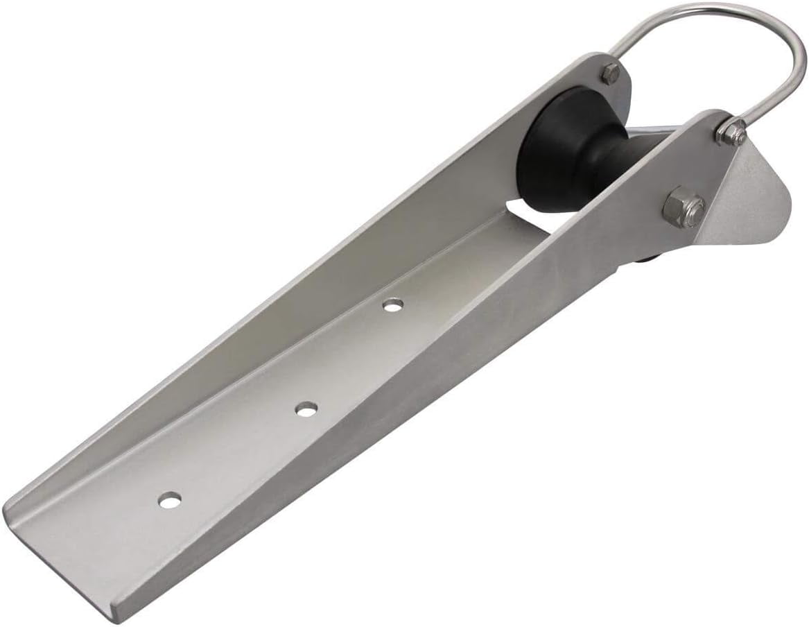 Universal Bow Anchor Roller – Stainless Steel with Rubber Wheel – Fits ...