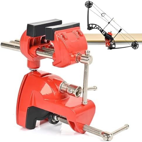 Universal Bow Vise - 360° Adjustable Professional Bow Vise for Archery ...