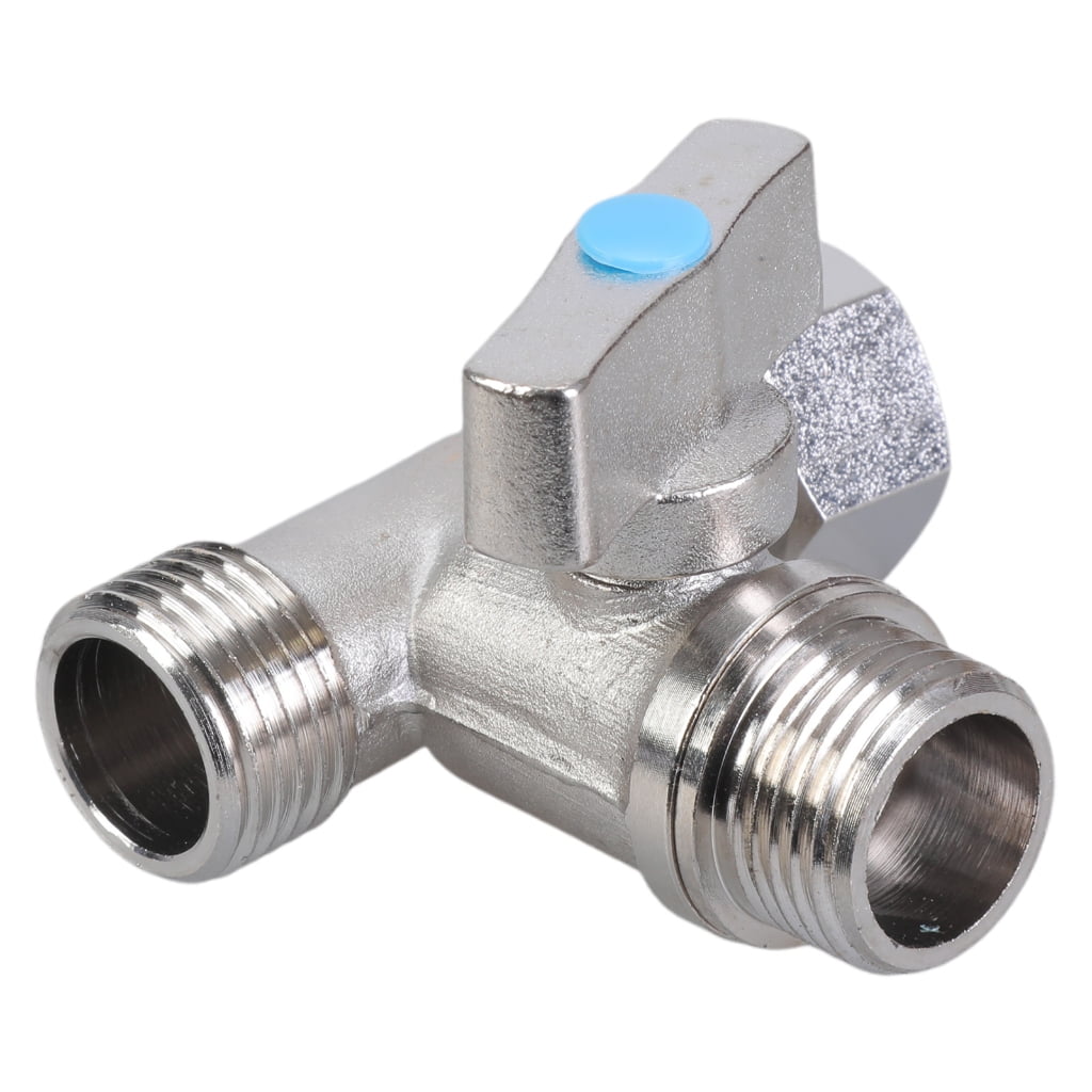 Universal Brass Angle Stop Valves Efficient Brass T Adapter Valves ...