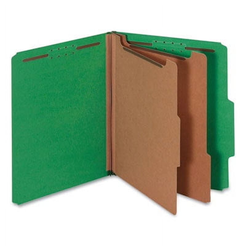 Universal 10-Pack Emerald Green Heavy Duty Pressboard Folders with ...