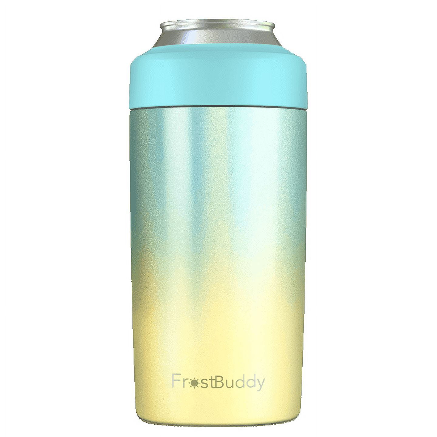 Frost Buddy Universal Can Cooler, Beach Glitter, Fits 12oz and 16oz ...