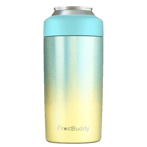 Frost Buddy Universal Can Cooler, Beach Glitter, Fits 12oz and 16oz ...
