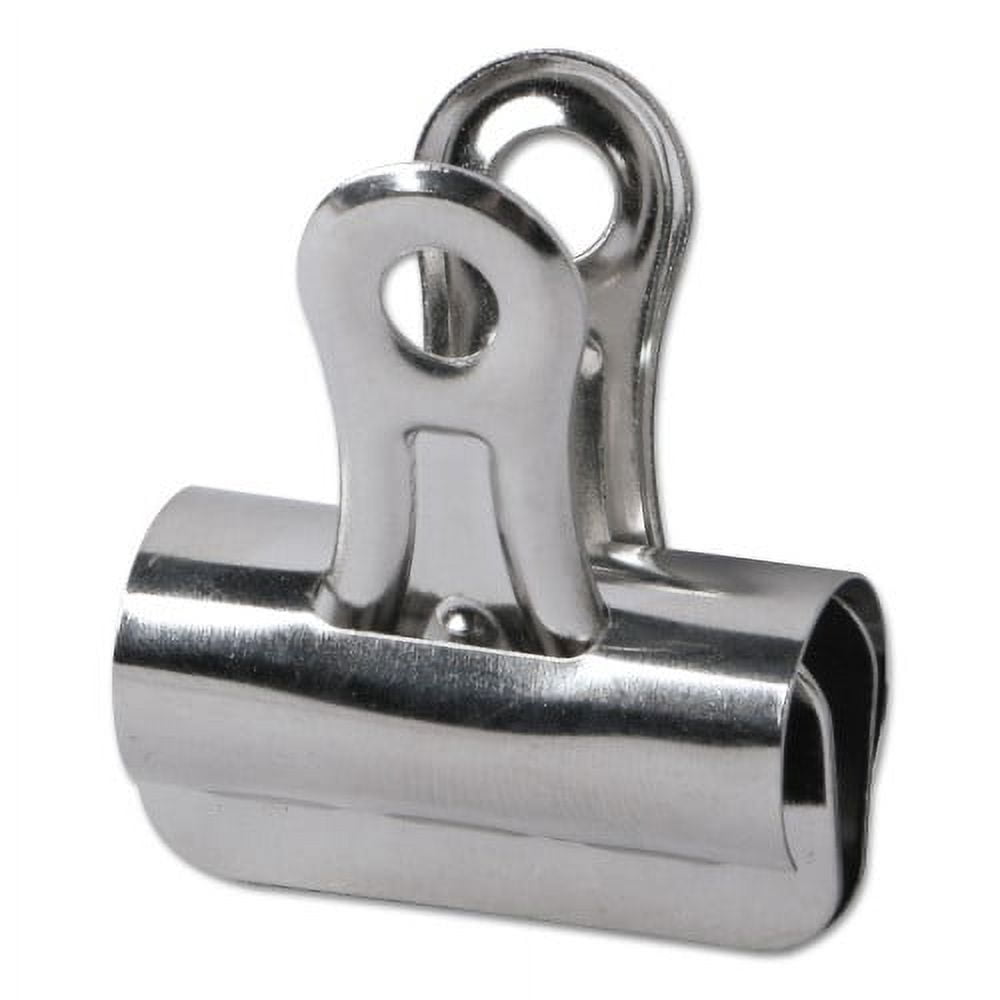 Universal Bulldog Clips, Small, Nickel, 36/Pack (31263) - Walmart.com