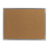 Universal Bulletin Board, Natural Cork, 24 X 18, Satin-finished ...