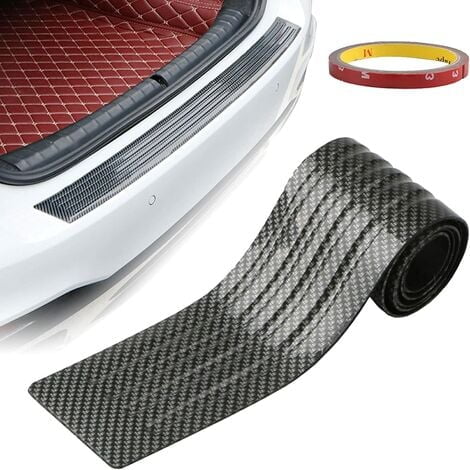 Universal Bumper Rubber Strip, Carbon Fiber Threshold Sticker ...