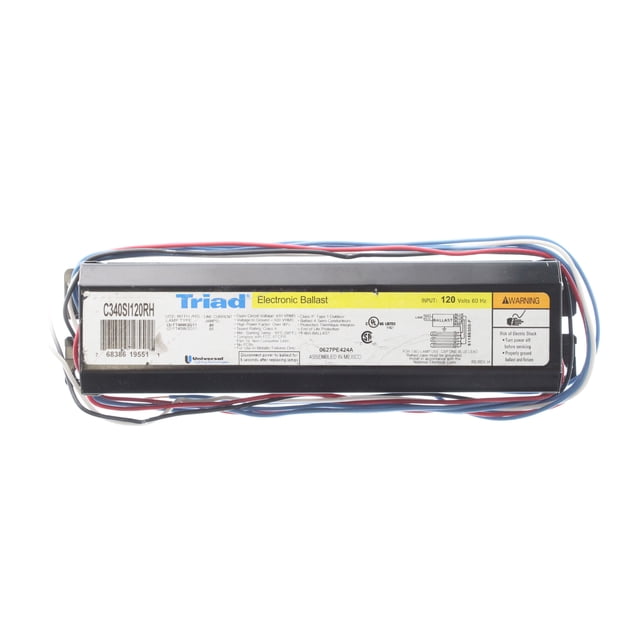 Universal C340SI120RH Compact Ballast, 3-Lamp, FT40W-2G11, 40W CFL ...