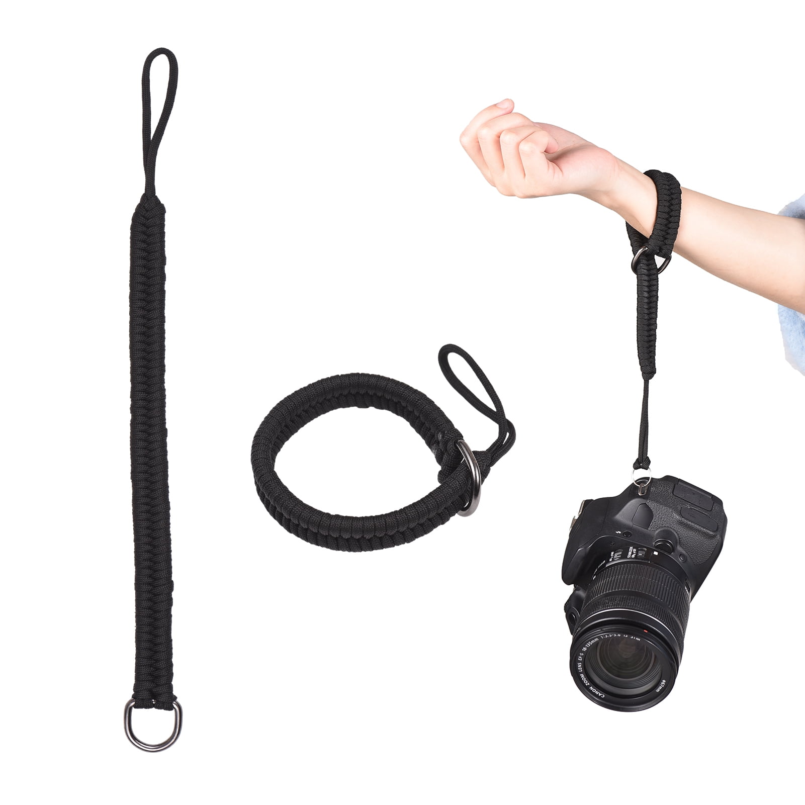 Universal Camera Wrist Strap 35cm Camera Hand Strap Wristband for DSLR ...
