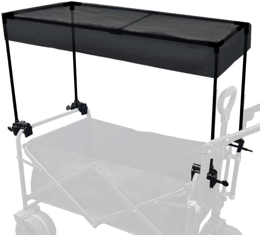 Universal Canopy for Foldable Wagon Attachment,Awning Shade Cover ...