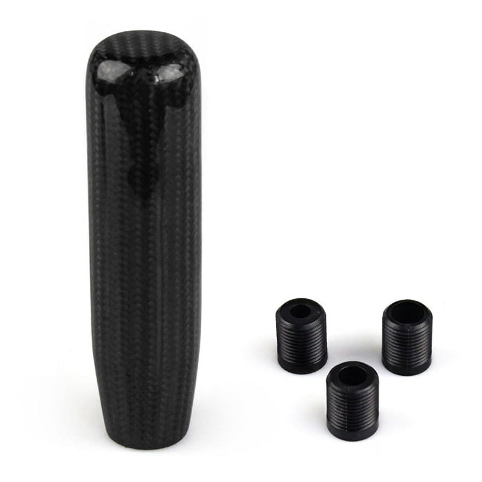 Universal Car 13CM Gear Shift Knob Carbon Fiber Personality Decorative ...