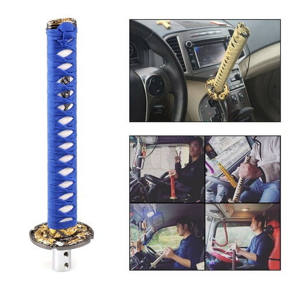 Universal Car 260mm Samurai Sword Gear Shift Knob Shifter Katana ...