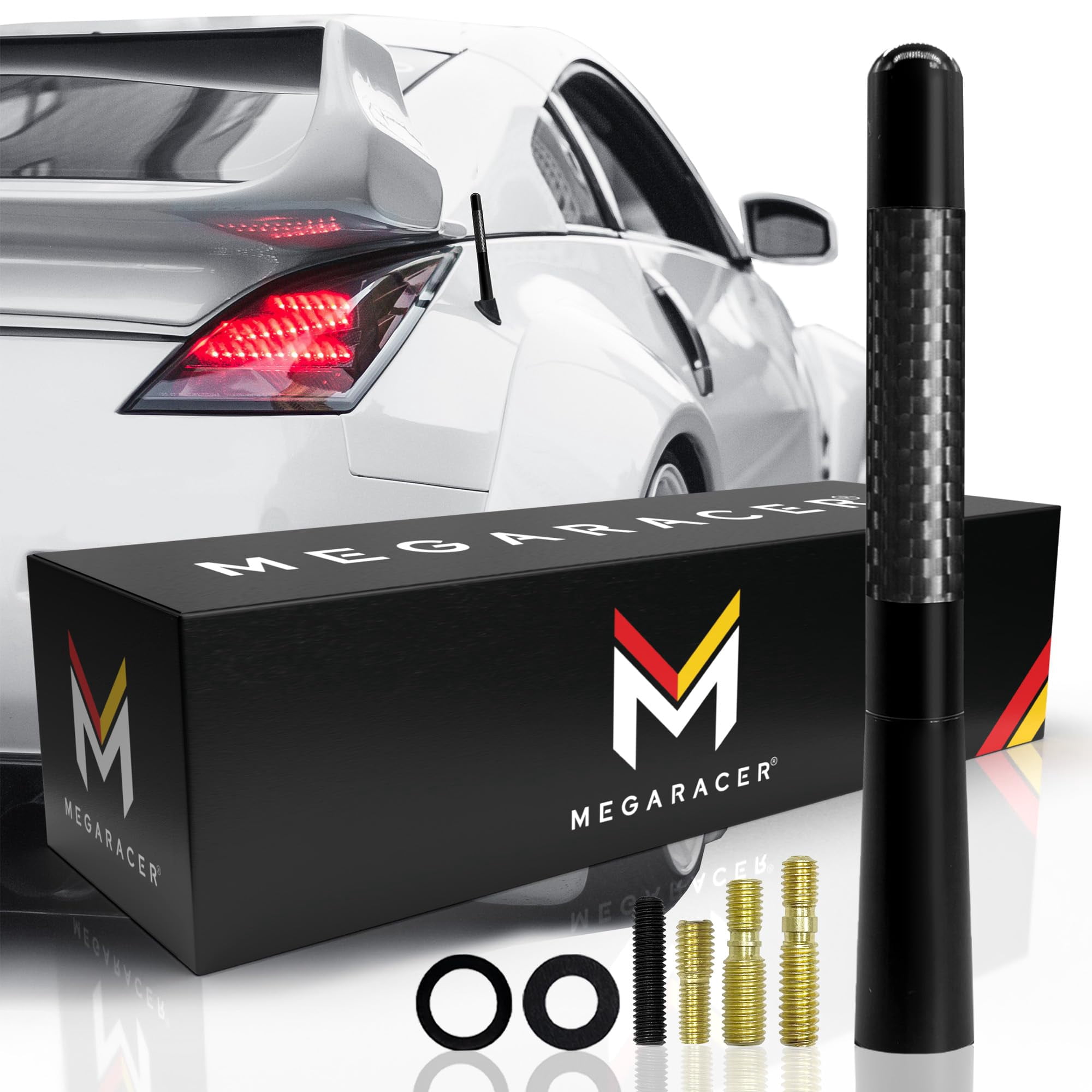 Universal Car Antenna Replacement | Truck Antenna | 5 Inch Carbon Fiber ...