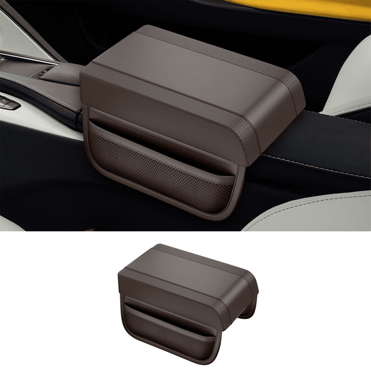 Universal Car Armrest Booster Cushion, New Memory Cotton Car Armrest ...