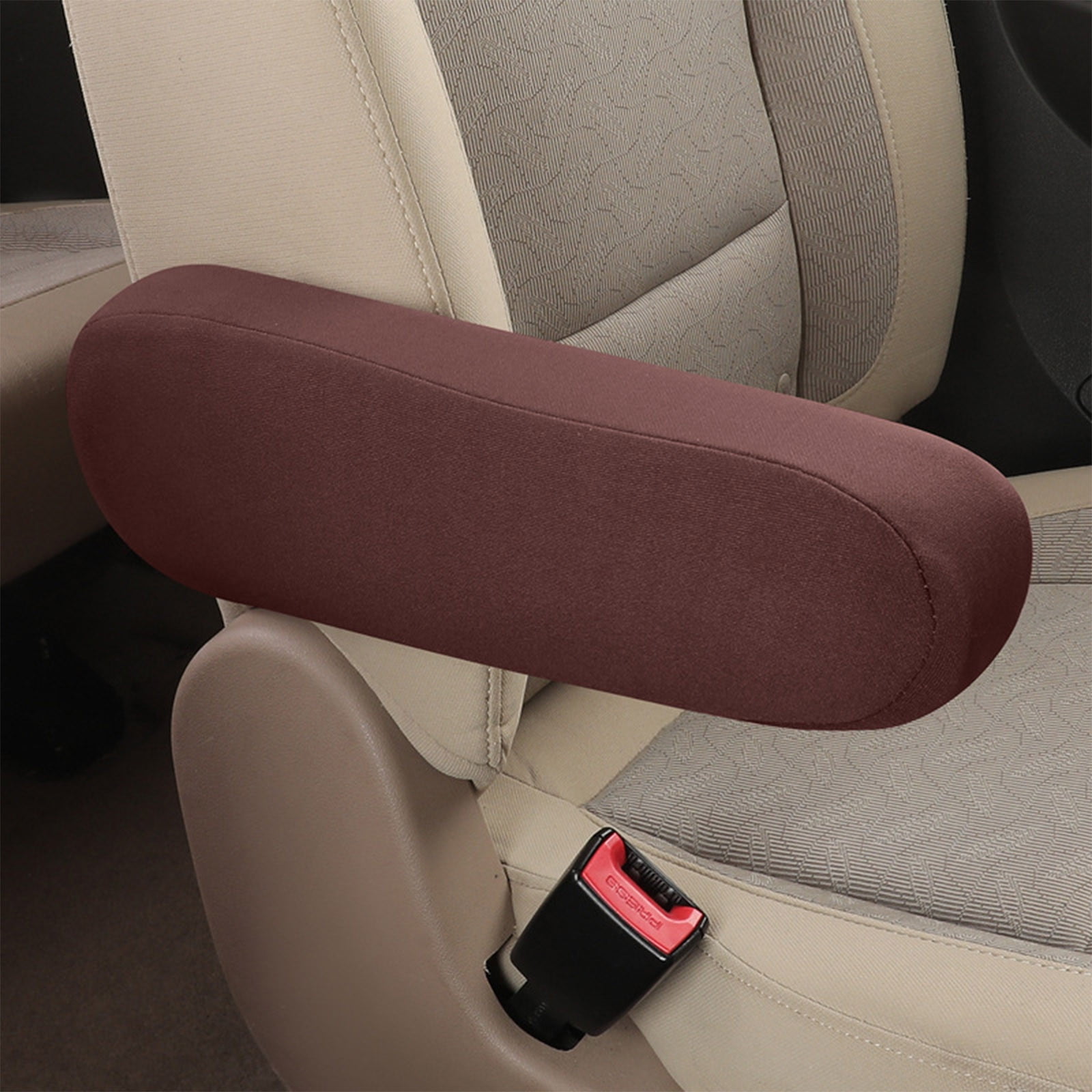 Universal Car Armrest Cover - Elastic Fabric Protector for Cars, Trucks & SUVs (14" x 4" x 2.5 ...